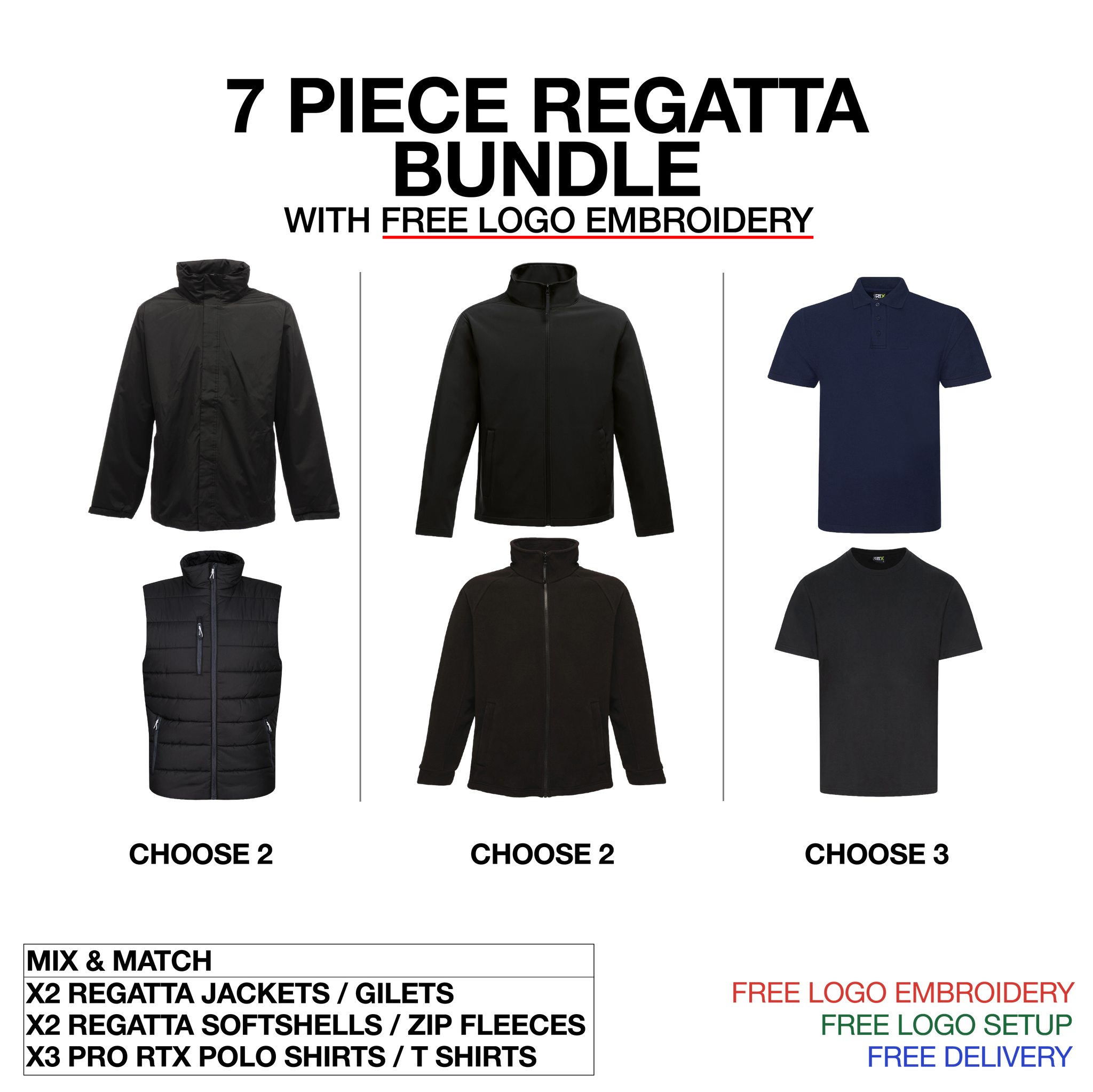 7 Piece Regatta Bundle